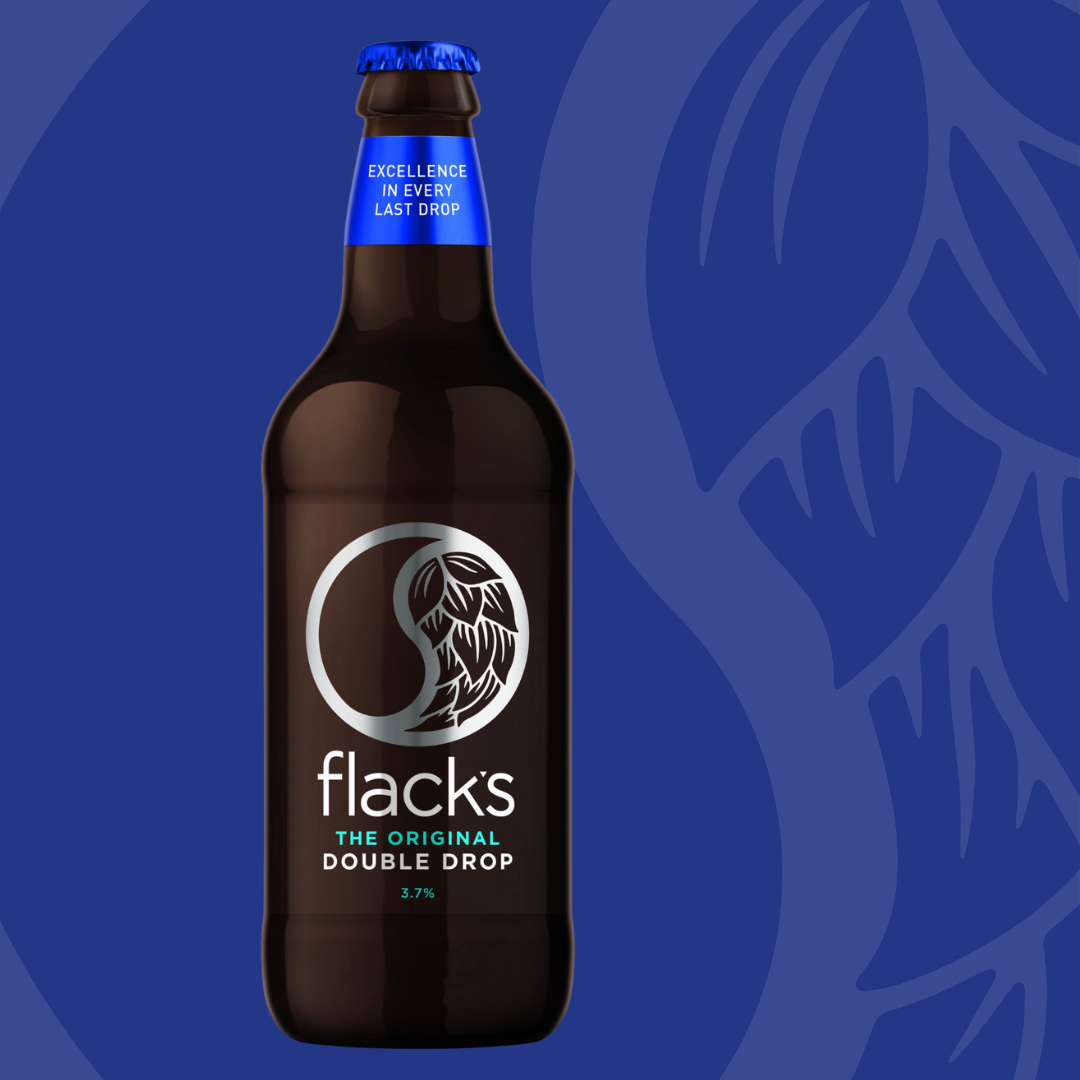 Double Drop 500ml Bottle 3.7% ABV – Flack Manor Brewery